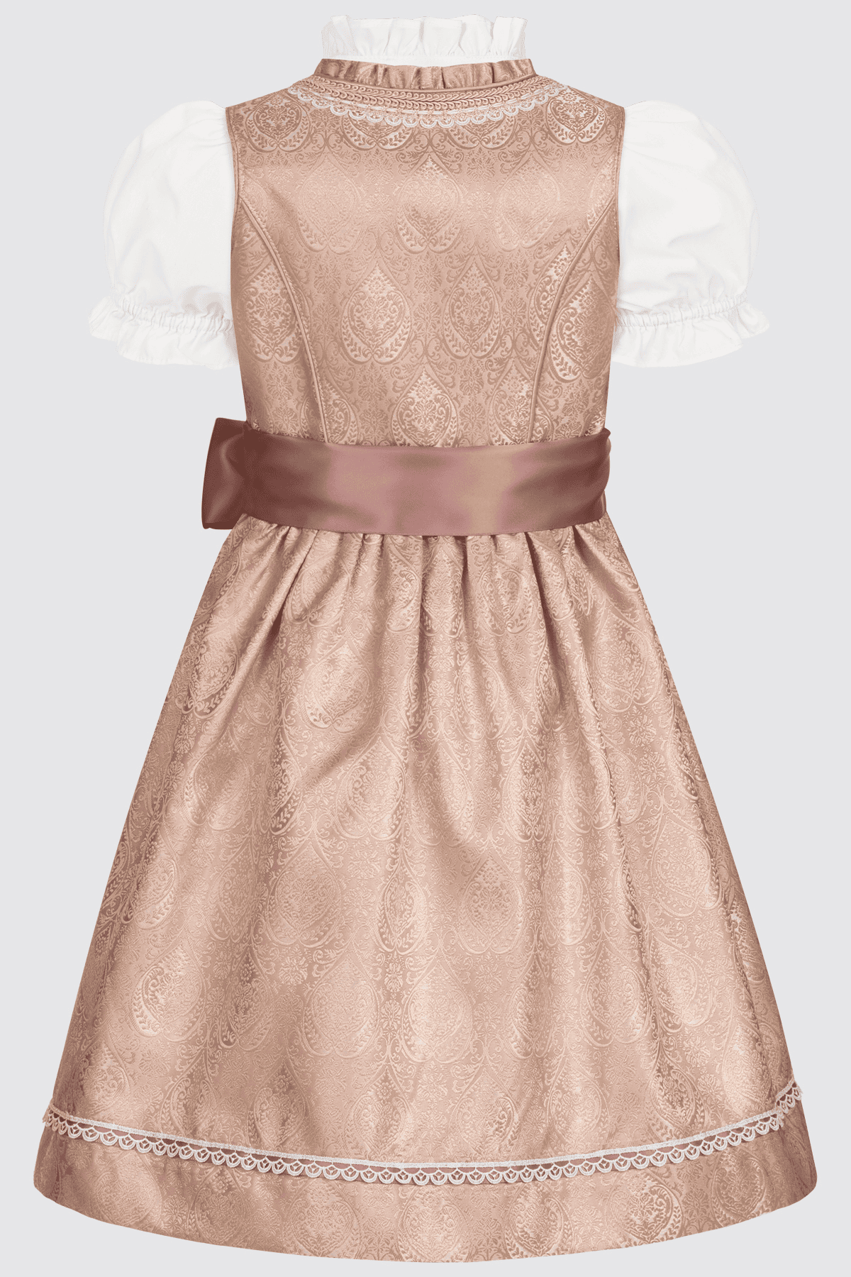 Kinderdirndl Kailia in rosa im Krüger Dirndl Online Shop