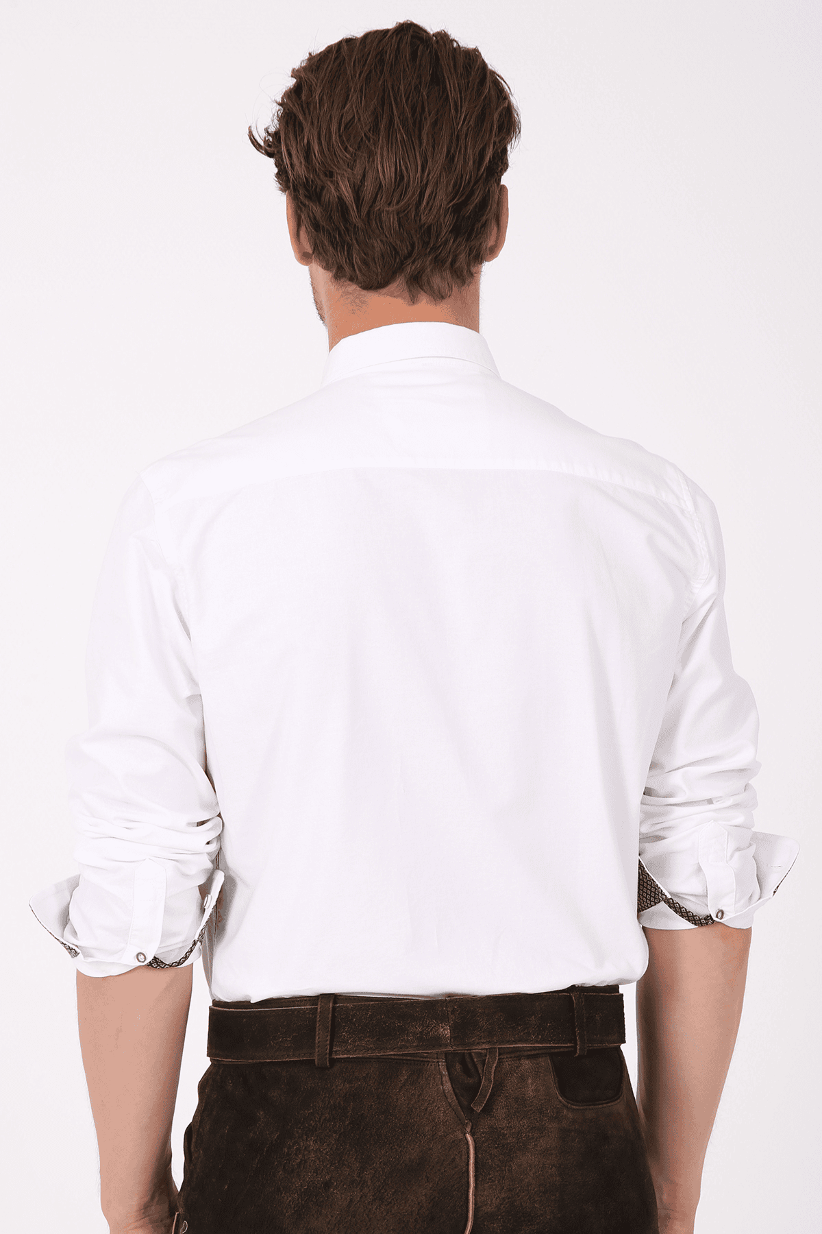 Trachtenhemd Achim in weiß im Krüger Dirndl Online Shop