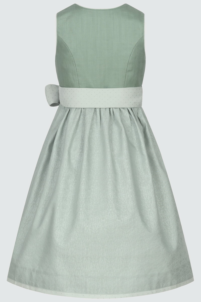 Kinderdirndl Della in grün im Krüger Dirndl Online Shop